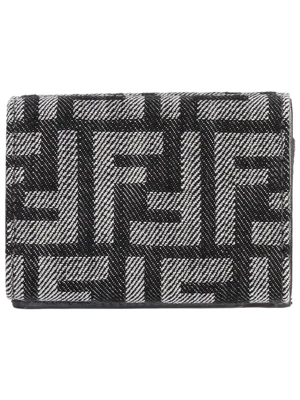 Fendi Trifold Baguette" Wallet