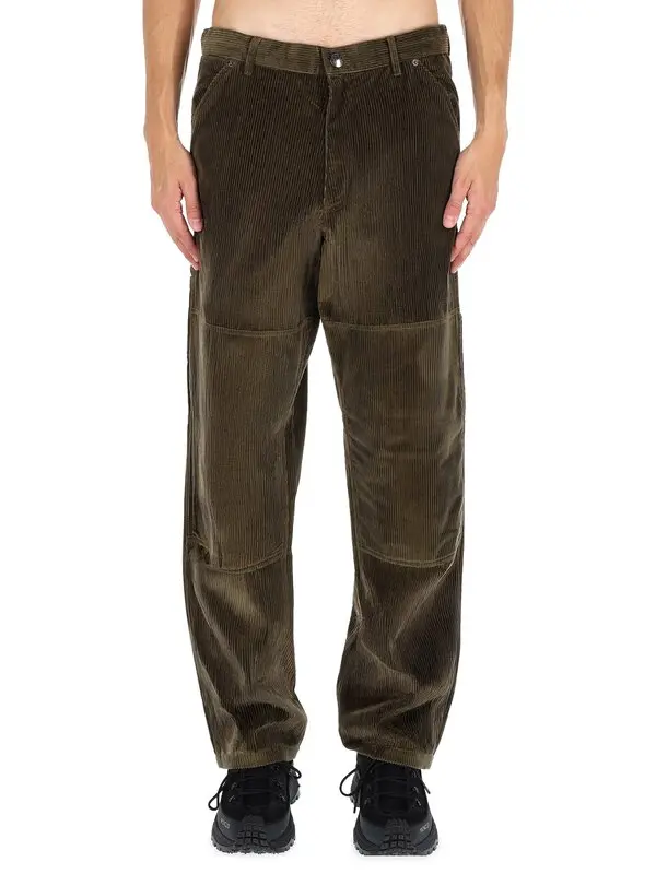 Moncler Ribbed Pants - Green