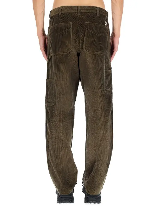 Moncler Ribbed Pants - Green