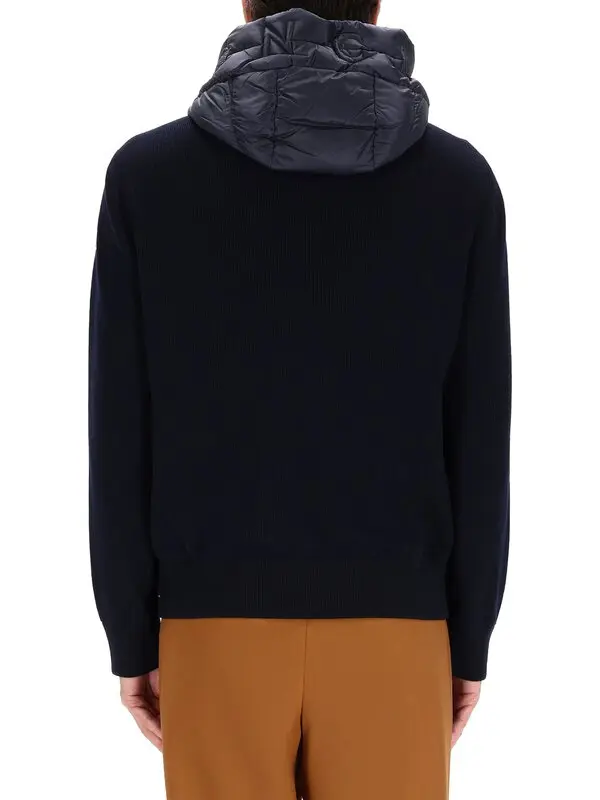 Moncler Padded Cardigan - Grey