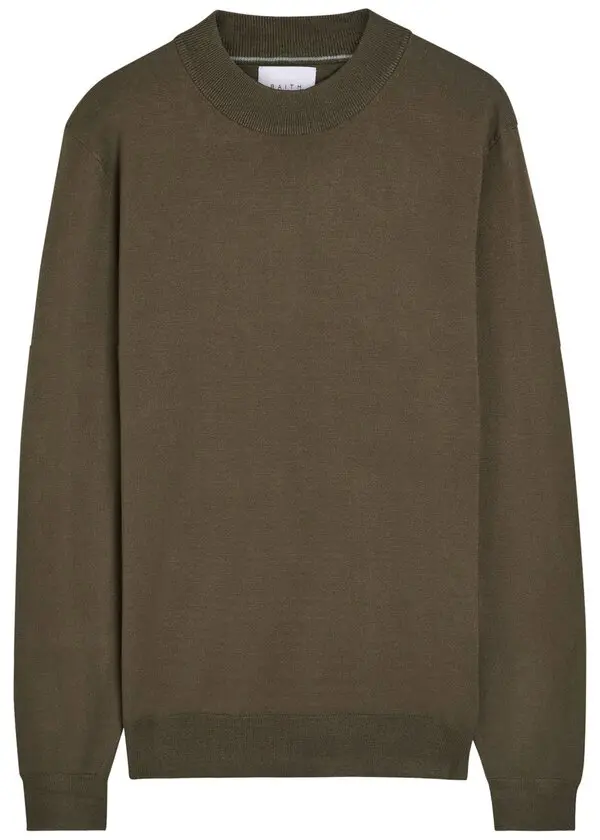RAITH Noah Knit Jumper - Dark Brown