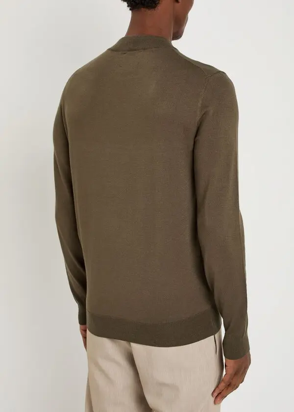 RAITH Noah Knit Jumper - Dark Brown