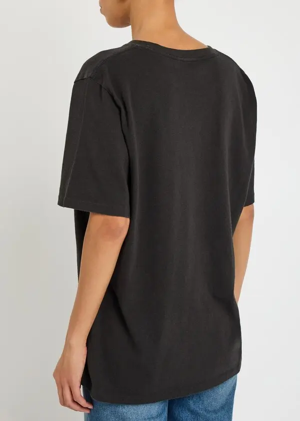 Chloé Printed Cotton T-shirt - Black