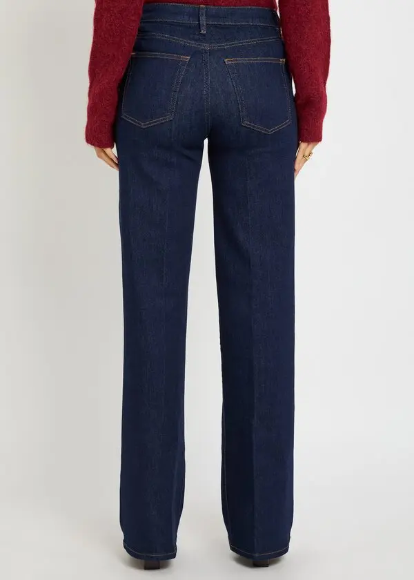 FRAME The Straight Trouser Straight-leg Jeans