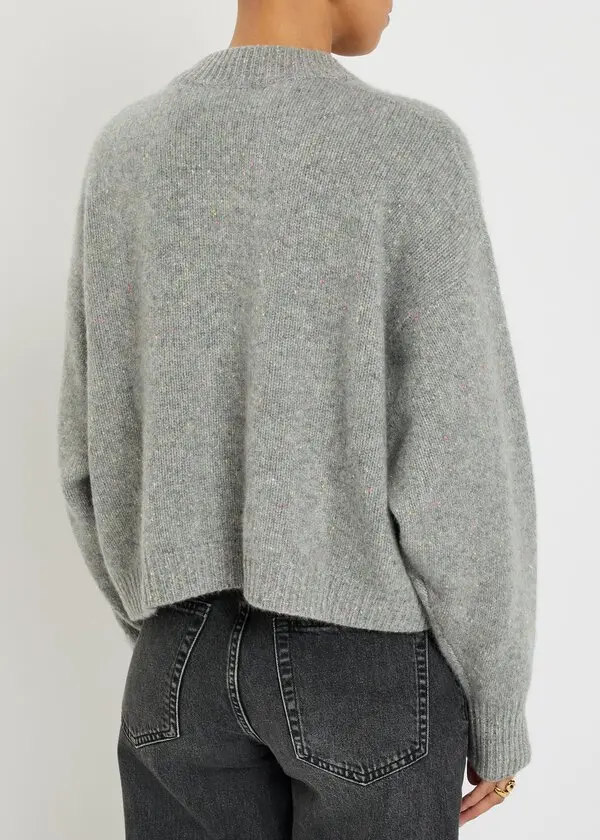 FRAME Cashmere Cardigan - Silver