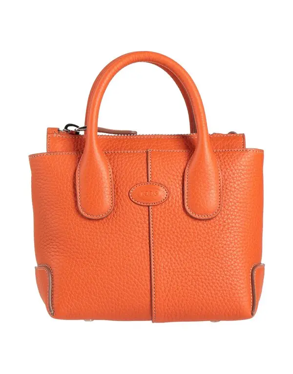 TOD'S Leather Tote - Orange