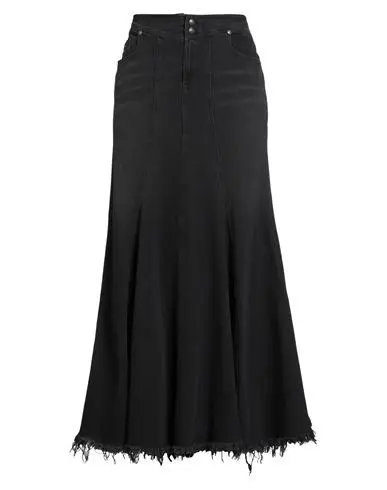 Versace Denim Flared Skirt