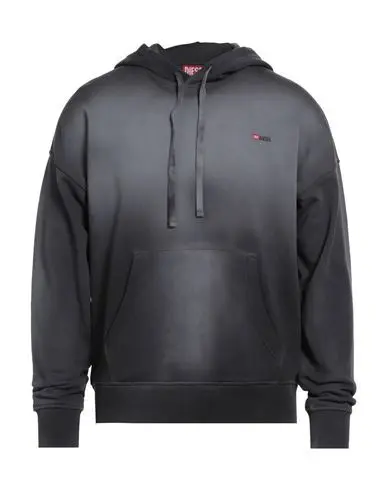 DIESEL® Cotton Tie-dyed Sweatshirt - Charcoal