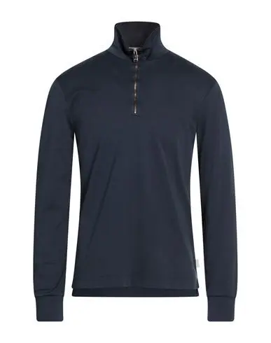 Crossley Long Sleeve Cotton Jersey Half-zip T-shirt