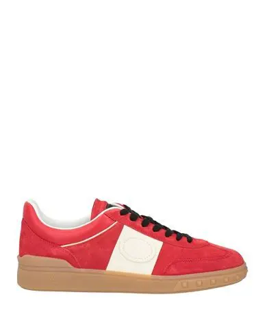 Valentino Garavani Low-top Leather Sneakers - Red