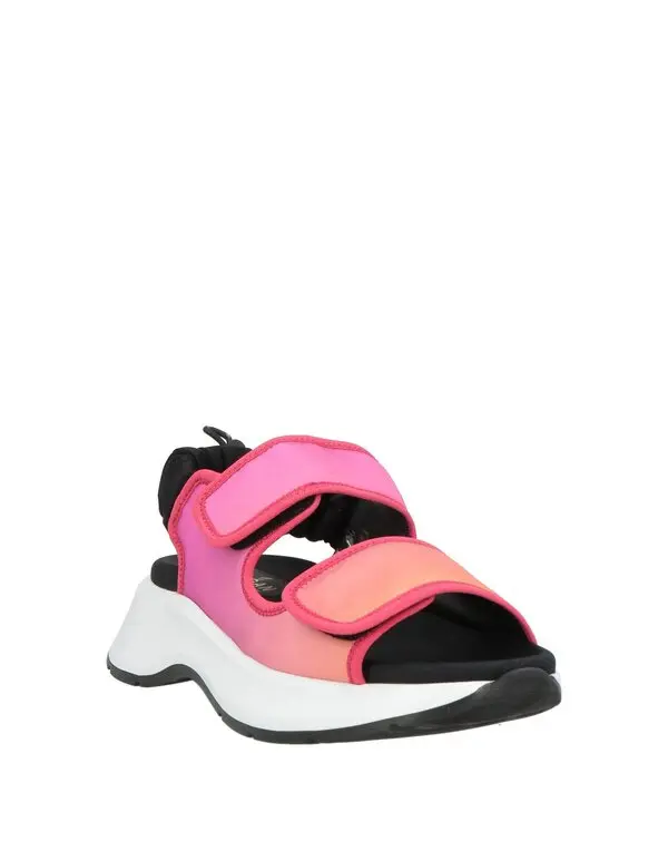 Hogan Textile Fibers Sandals - Orange