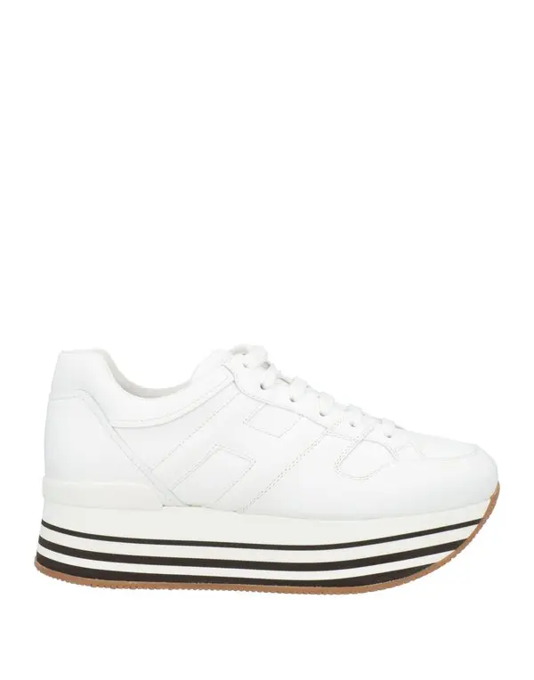 Hogan Leather Low-top Sneakers - White
