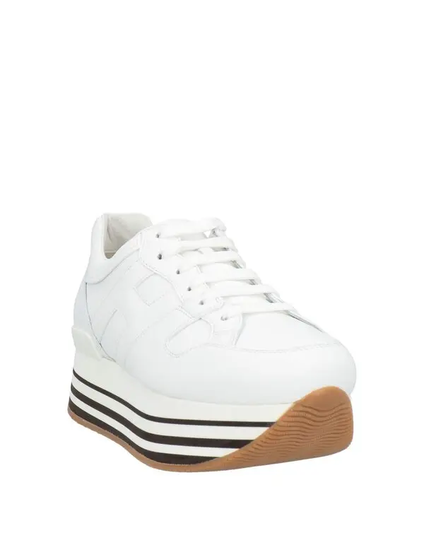 Hogan Leather Low-top Sneakers - White