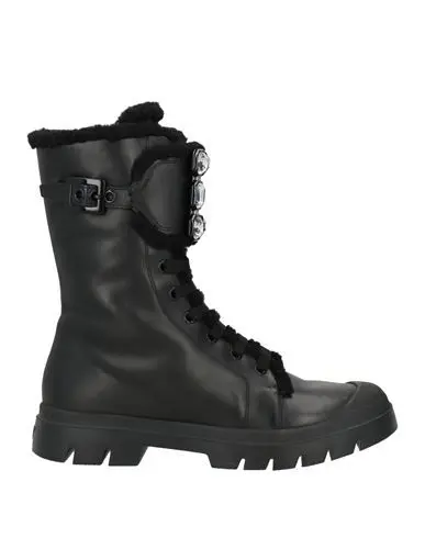 ROGER VIVIER Leather Ankle Boots
