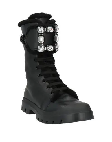 ROGER VIVIER Leather Ankle Boots