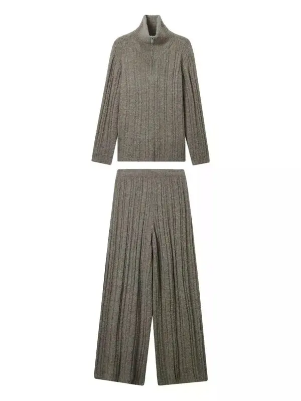 B+AB Ribbed Knit Trousers