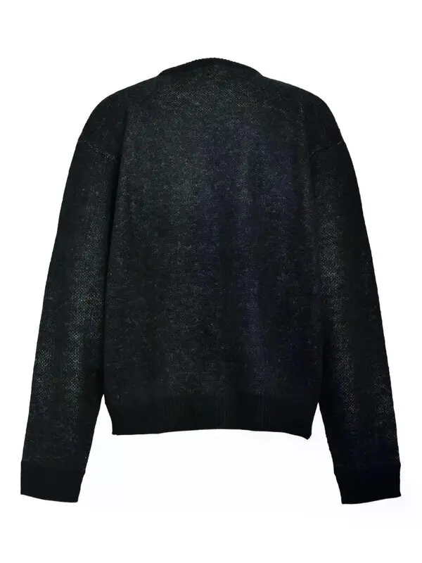 BREATH Logo-embroidered Sweater - Black