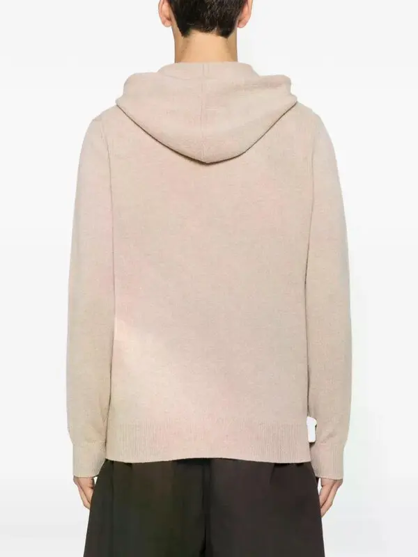 MC2 SAINT BARTH Notting Long-sleeve Hoodie - Neutrals