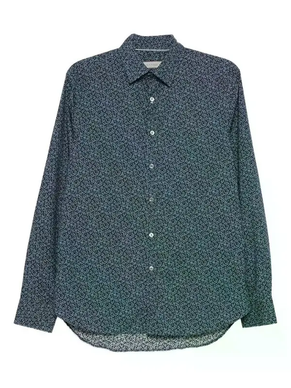 Canali Floral-print Shirt
