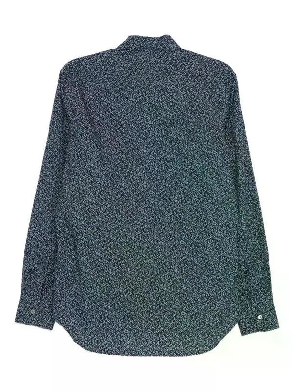 Canali Floral-print Shirt
