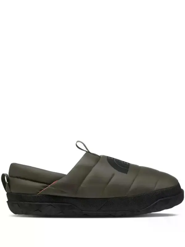 The North Face Nuptse Quilted Mules - Green