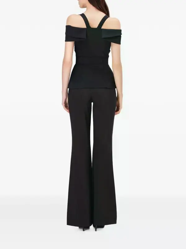 MURMUR Buttoned Top With Shoulder Straps