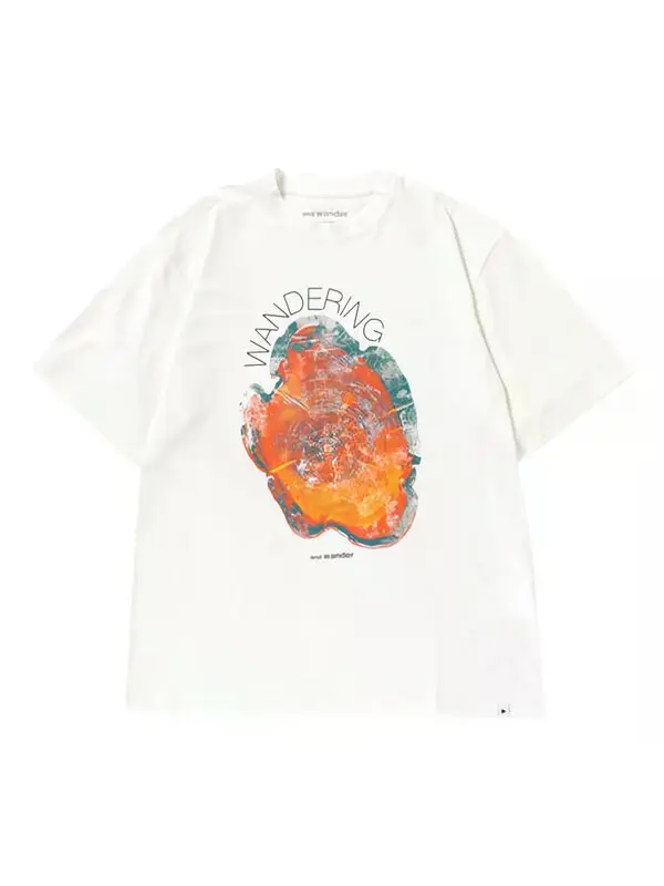 AND WANDER Wandering T-shirt - White
