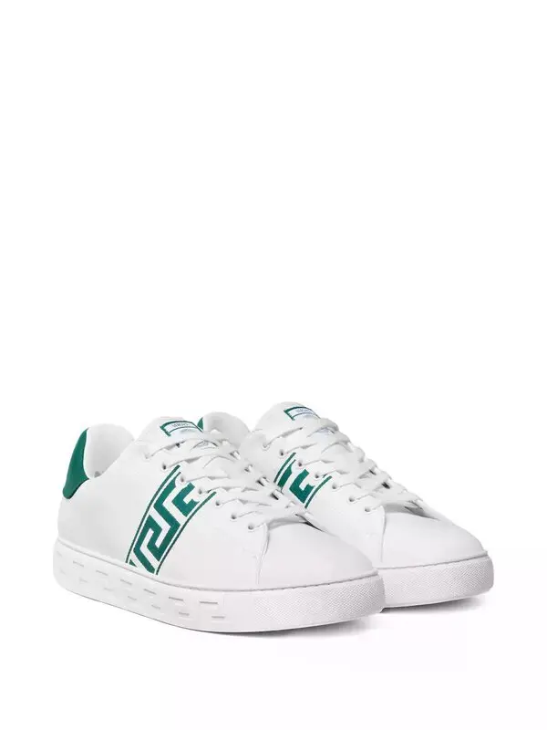 Versace Lace-up Sneakers - White