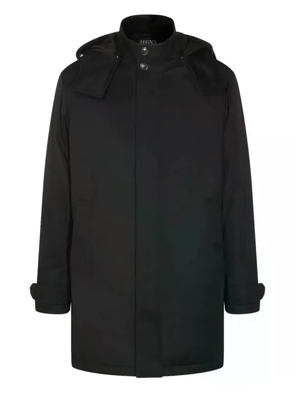 Zegna Hooded Parka Coat