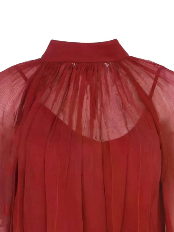 Staud Roux Ruffled Top