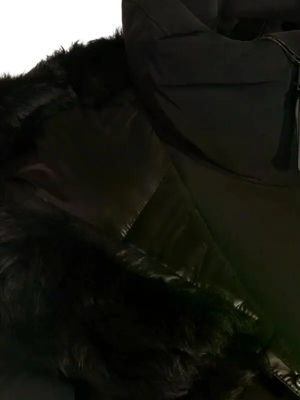 Mackage Fur Trimmed Belted Coat