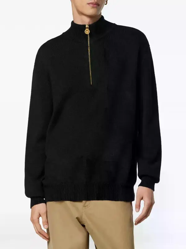 Versace Half-zip Sweater