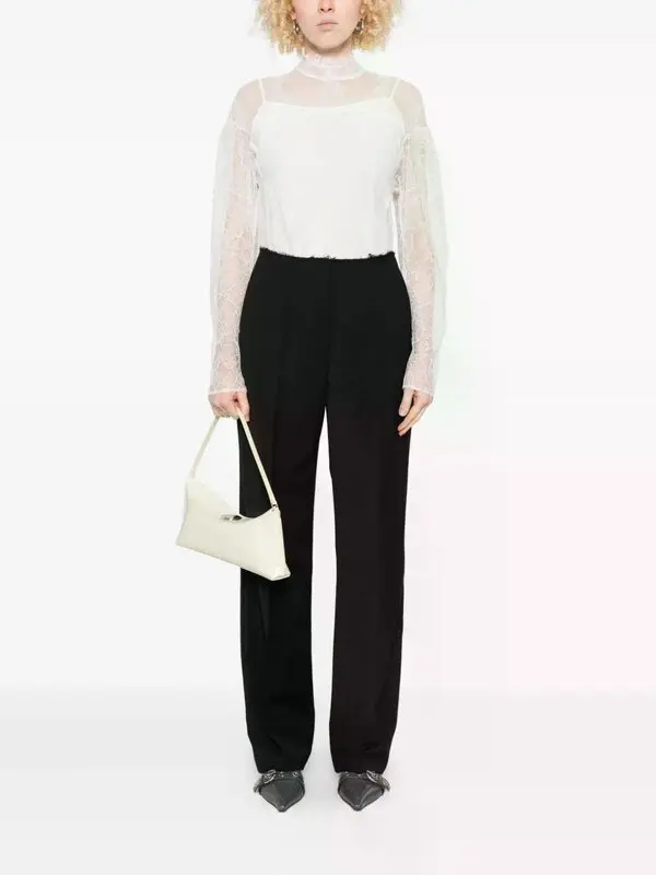 TWINSET Lace Ruffled Knitwear