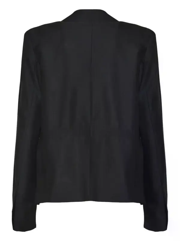 Rabanne Buttoned Blazer - Black
