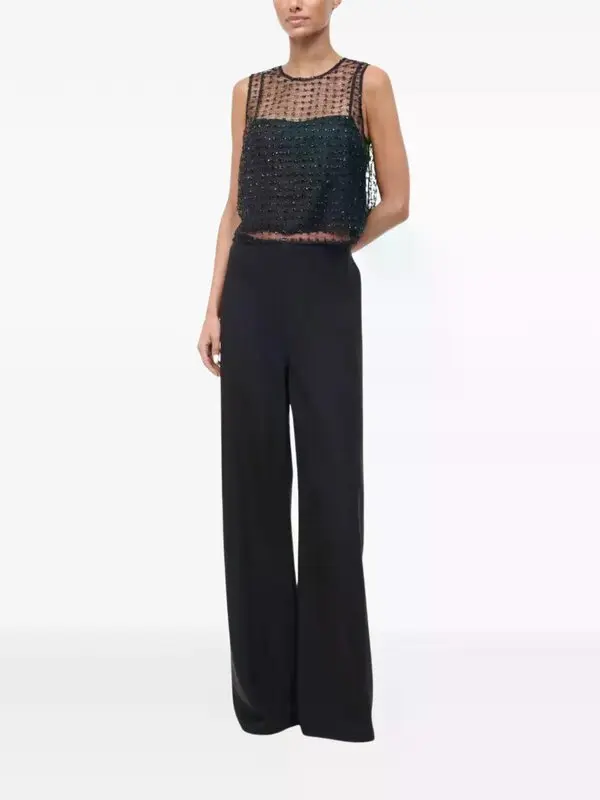 Staud Star-embellished Top - Black