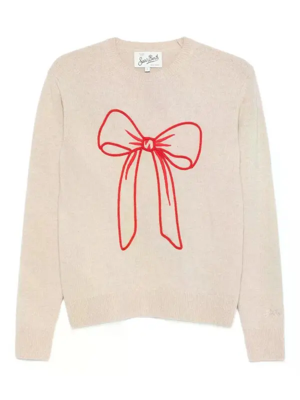 MC2 SAINT BARTH Bow-detail Sweater