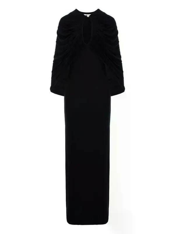 MANURI Kokon Draped-detail Dress