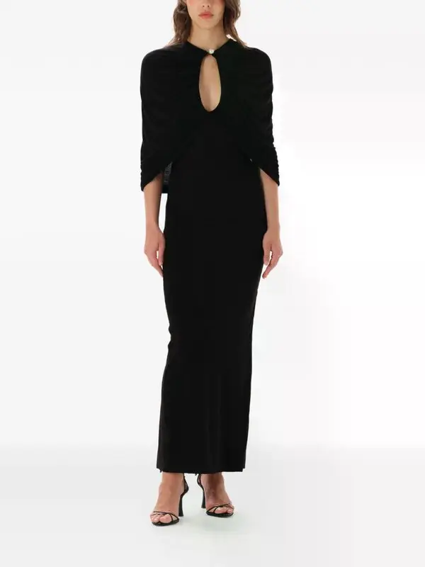 MANURI Kokon Draped-detail Dress