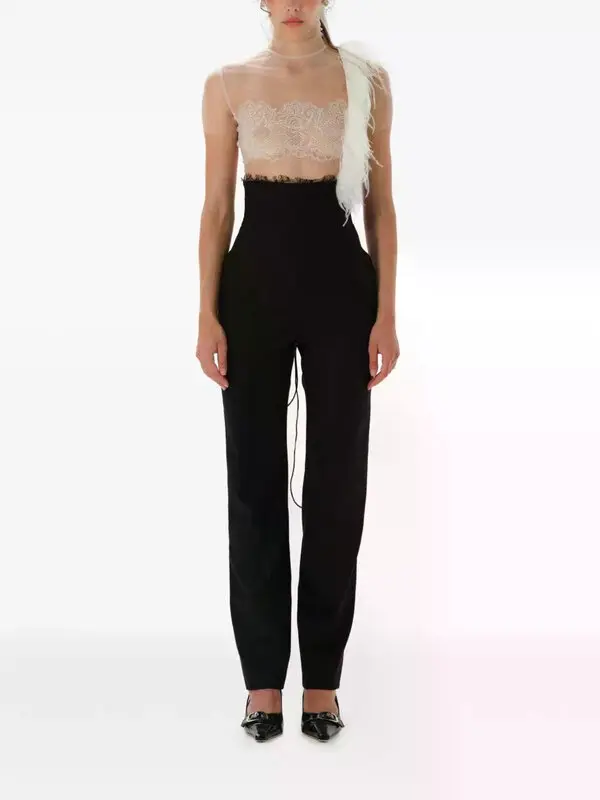 MANURI Lace Blouse - White