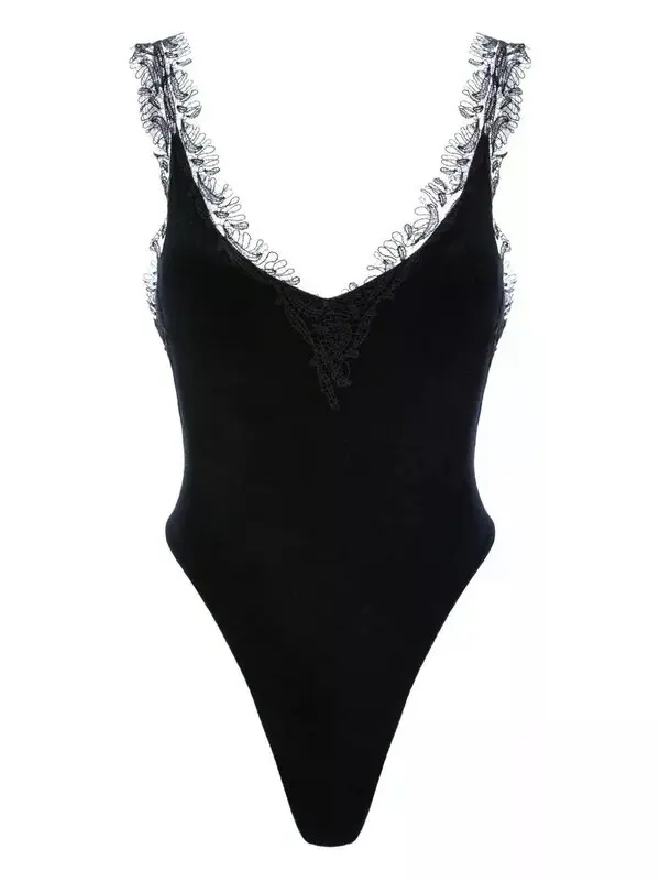 MANURI Isabelle Lace Bodysuit