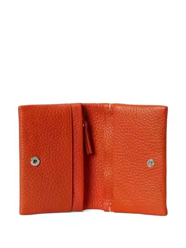 Polo Ralph Lauren Pebbled Leather Snap Wallet