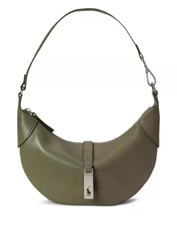 Polo Ralph Lauren Logo-detail Leather Shoulder Bag