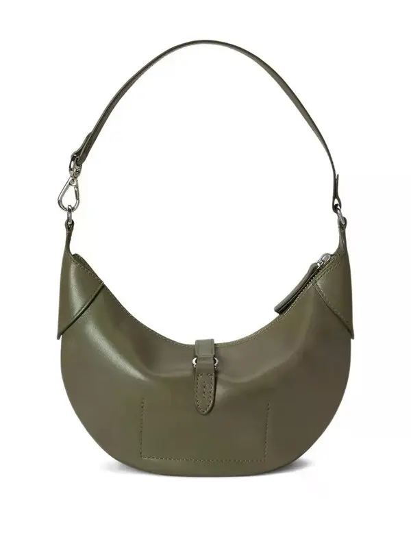 Polo Ralph Lauren Logo-detail Leather Shoulder Bag
