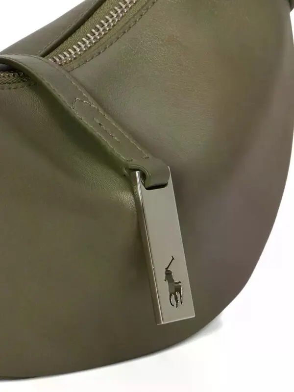 Polo Ralph Lauren Logo-detail Leather Shoulder Bag