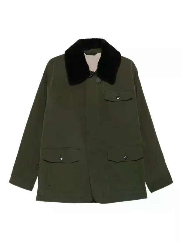 Brioni Field Jacket With Fur Collar