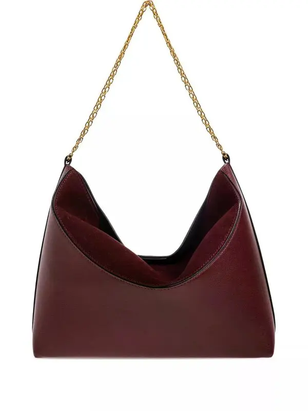NEOUS Leather Tote Bag With Chain Strap