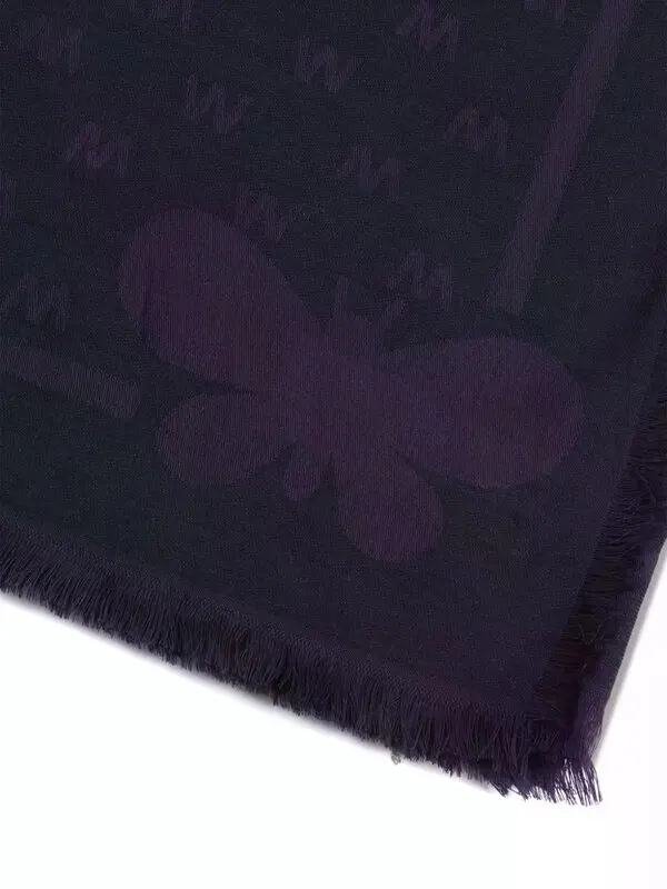 Max Mara Dire Butterfly-motif Scarf