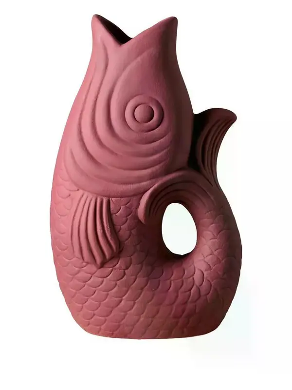 CU I SEEYOU Fish Open Mouth Vase - Pink