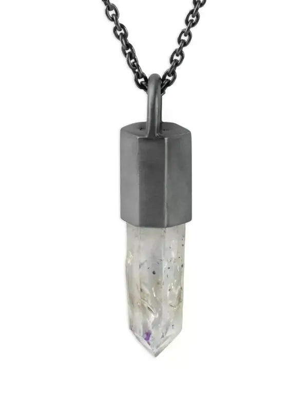 PARTS OF FOUR Talisman Amethyst Pendant Necklace