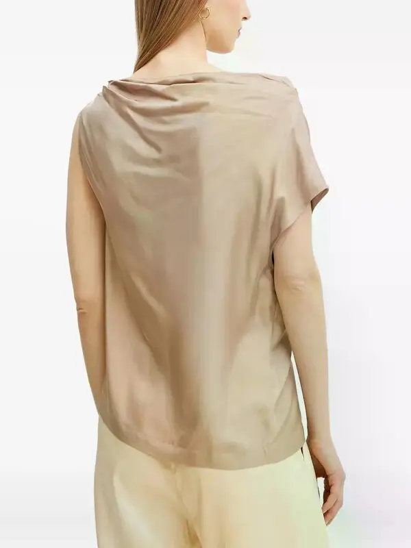 MARCIANO Dorian Draped Top